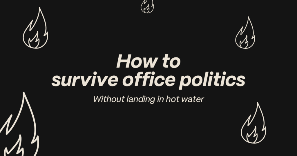 You’re too involved in office drama and it shows - Consult Recruitment NZ